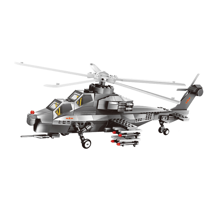 WANGE 4002 Gunship | Bricks Corner